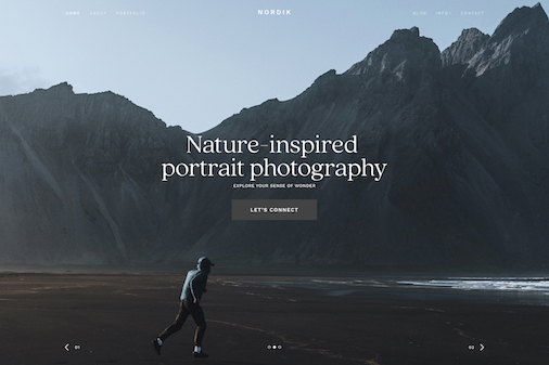 Pixieset - Photography Portfolio Website Templates & Examples