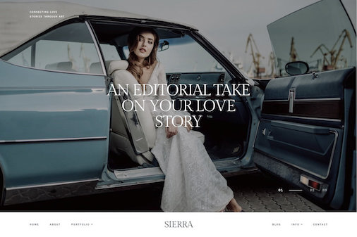 Pixieset - Photography Portfolio Website Templates & Examples